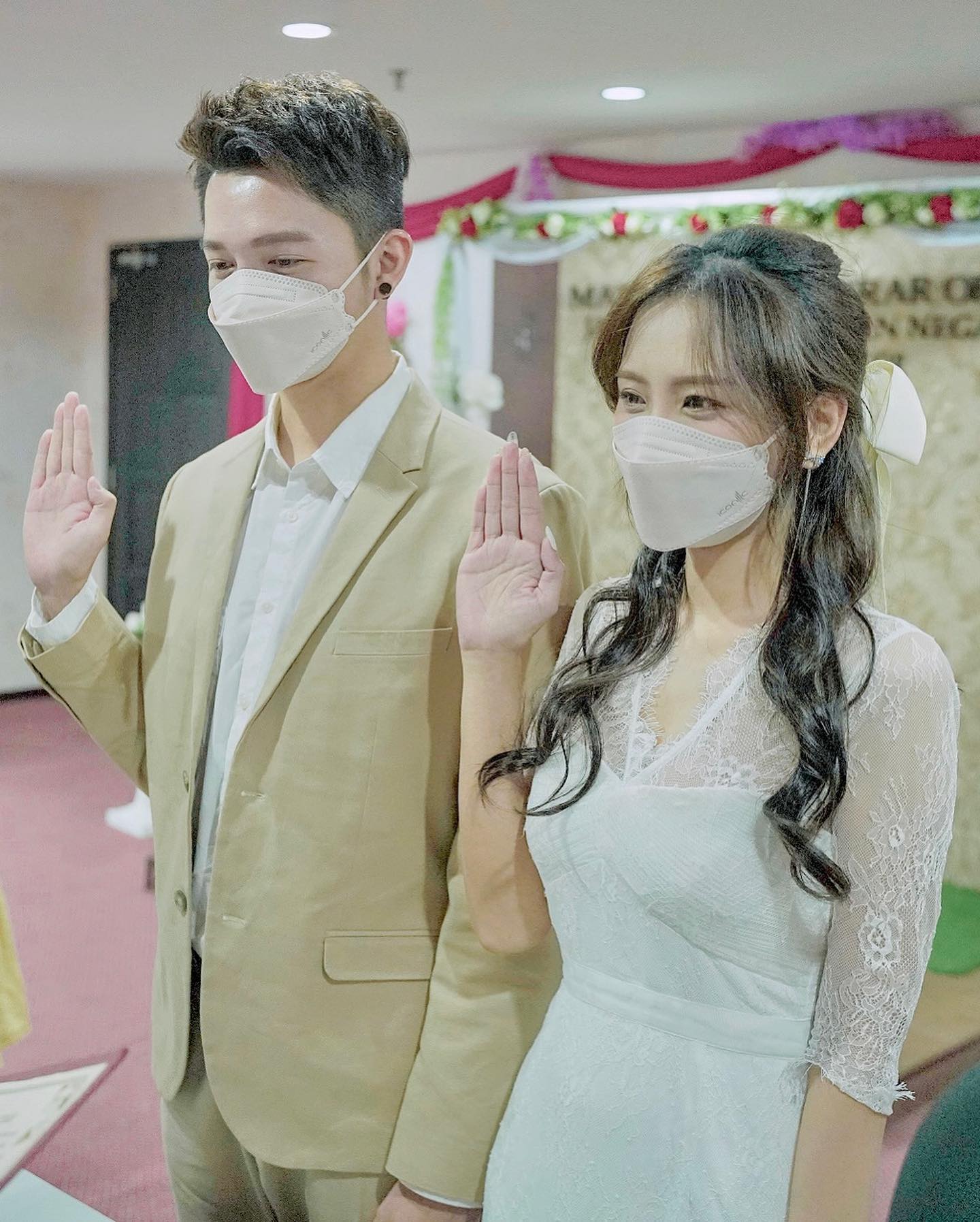 恭喜！朱浩仁、Gladish注册结婚 正式晋升为夫妻 - 辣手网